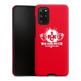 DeinDesign Galaxy S20 Plus Handy Panzer Handyh&uuml;lle robuste Outdoor H&uuml;lle Schutzh&uuml;lle matt 1. Fc Kaiserslautern Spruch Official Licensed Product Tough Case