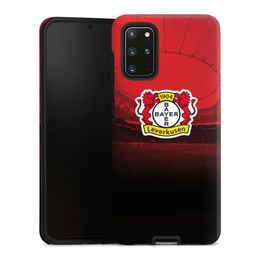 DeinDesign Galaxy S20 Plus Handy Panzer Handyh&uuml;lle robuste Outdoor H&uuml;lle Schutzh&uuml;lle matt Bayer 04 Leverkusen Official Licensed Product Stadium Tough Case