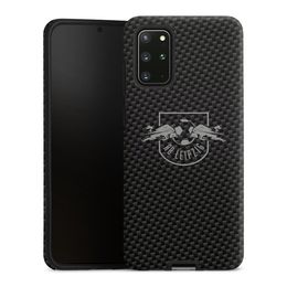 DeinDesign Galaxy S20 Plus Handy Panzer Handyh&uuml;lle robuste Outdoor H&uuml;lle Schutzh&uuml;lle matt Rb Leipzig Carbon Metallic Look Tough Case