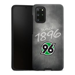 DeinDesign Galaxy S20 Plus Handy Panzer Handyh&uuml;lle robuste Outdoor H&uuml;lle Schutzh&uuml;lle matt Hannover 96 H96 Official Licensed Product Tough Case