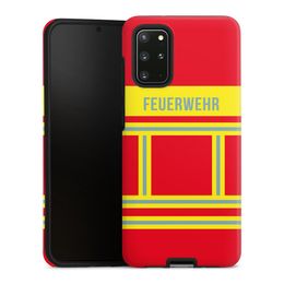 DeinDesign Galaxy S20 Plus Handy Panzer Handyh&uuml;lle robuste Outdoor H&uuml;lle Schutzh&uuml;lle matt Fire Fighters Life Saver Fire Fighter Tough Case