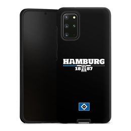 DeinDesign Galaxy S20 Plus Handy Panzer Handyh&uuml;lle robuste Outdoor H&uuml;lle Schutzh&uuml;lle matt Hamburg Official Licensed Product Hsv Tough Case