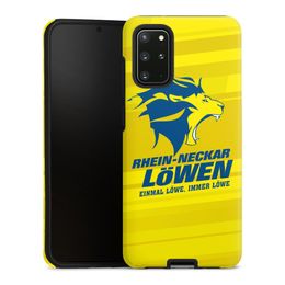 DeinDesign Galaxy S20 Plus Handy Panzer Handyh&uuml;lle robuste Outdoor H&uuml;lle Schutzh&uuml;lle matt Official Licensed Product Rhein-Neckar-L&ouml;wen Rnl Tough Case