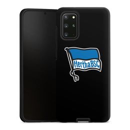 DeinDesign Galaxy S20 Plus Handy Panzer Handyh&uuml;lle robuste Outdoor H&uuml;lle Schutzh&uuml;lle matt Official Licensed Product Logo Hertha Bsc Tough Case
