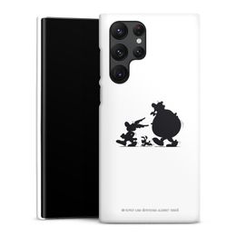 DeinDesign Galaxy S22 Ultra Handy Premium Case Smartphone Handyh&uuml;lle Schutzh&uuml;lle gl&auml;nzend Official Licensed Product Obelix Asterix Premium Case