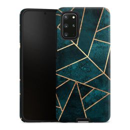 DeinDesign Galaxy S20 Plus Handy Panzer Handyh&uuml;lle robuste Outdoor H&uuml;lle Schutzh&uuml;lle matt Stone Elisabeth Fredriksson Gold & Copper Tough Case