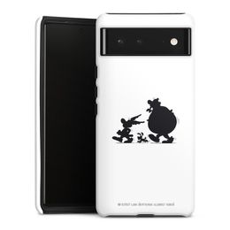DeinDesign Google Pixel 6 Handy Panzer Handyh&uuml;lle robuste Outdoor H&uuml;lle Schutzh&uuml;lle matt Official Licensed Product Obelix Asterix Tough Case