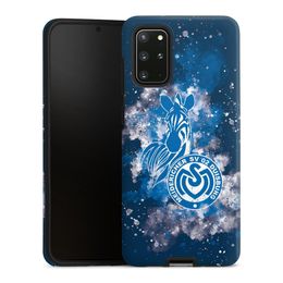 DeinDesign Galaxy S20 Plus Handy Panzer Handyh&uuml;lle robuste Outdoor H&uuml;lle Schutzh&uuml;lle matt Msv Duisburg Official Licensed Product Water Colour Tough Case