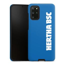 DeinDesign Galaxy S20 Plus Handy Panzer Handyh&uuml;lle robuste Outdoor H&uuml;lle Schutzh&uuml;lle matt Blue Hertha Bsc Soccer Tough Case