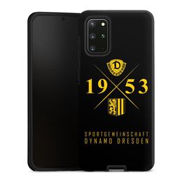 DeinDesign Galaxy S20 Plus Handy Panzer Handyh&uuml;lle robuste Outdoor H&uuml;lle Schutzh&uuml;lle matt Official Licensed Product Sgd Sg Dynamo Dresden Tough Case