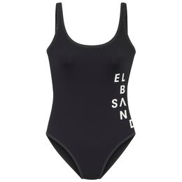 ELBSAND Badeanzug Damen Gr&ouml;&szlig;e M schwarz / wei&szlig;