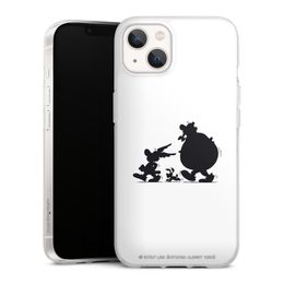 DeinDesign iPhone 13 Handy Silikon H&uuml;lle Case transparent Handyh&uuml;lle Official Licensed Product Obelix Asterix Silikon Case