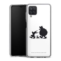 DeinDesign Galaxy A12 Handy Silikon H&uuml;lle Case transparent Handyh&uuml;lle Official Licensed Product Obelix Asterix Silikon Case