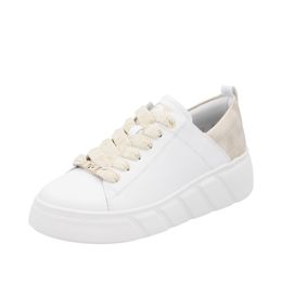 Rieker Sport Sneaker Damen Gr&ouml;&szlig;e 38 gold / wei&szlig; Sommerschuhe