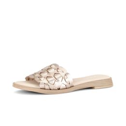 Gabor Damen Pantolette "Pantolette", Gr. 38gold, Schuhe