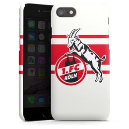 DeinDesign iPhone SE (2022) Handy Premium Case Smartphone Handyh&uuml;lle Schutzh&uuml;lle matt Effzeh 1. Fc K&ouml;ln Official Licensed Product Premium Case