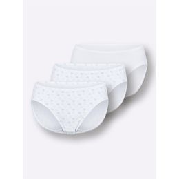 w&auml;schepur W&Auml;SCHEPUR Damen Jazz-Pants Slips, Gr. 36, wei&szlig;, 82% Polyamid, 18% Elasthan, Unterhosen