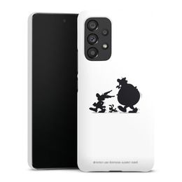 DeinDesign Galaxy A53 5G Handy Premium Case Smartphone Handyh&uuml;lle Schutzh&uuml;lle gl&auml;nzend Official Licensed Product Obelix Asterix Premium Case