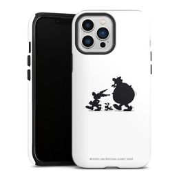 DeinDesign iPhone 13 Pro Max Handy Panzer Handyh&uuml;lle robuste Outdoor H&uuml;lle Schutzh&uuml;lle matt Official Licensed Product Obelix Asterix Tough Case