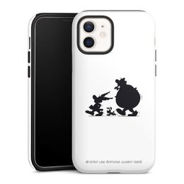 DeinDesign iPhone 12 mini Handy Panzer Handyh&uuml;lle robuste Outdoor H&uuml;lle Schutzh&uuml;lle gl&auml;nzend Official Licensed Product Obelix Asterix Tough Case
