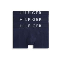 Herren Trunk, Tommy Hilfiger Underwear, Gr. L, blau, Jersey, Obermaterial: 95% Baumwolle, 5% Elasthan, Unterhosen, elastischer Bund mit