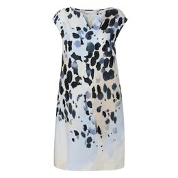 TATUUM Kleid 'Sunati' Damen Gr&ouml;&szlig;e 34 creme / navy / hellblau Sommerkleid