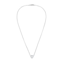Elli DIAMONDS Necklace 'Herz' female size 45 Silver