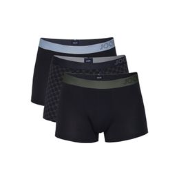 JOOP! JOOP Herren Boxershorts "Boxershort JM0383 3P Boxer Cornflower 3er Pack", Gr. XL, schwarz, Obermaterial: 95% Baumwolle CO. 5% Elasthan EL., Unterhosen