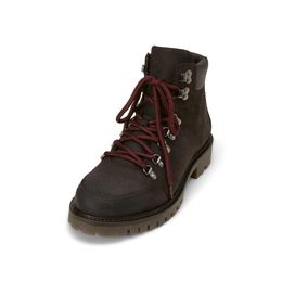 Marc O'Polo MARC O'POLO Herren Stiefelette "aus weichem Veloursleder", Gr. 42, braun, Obermaterial: 100% Leder, unifarben, Schuhe