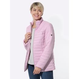 Witt Damen Steppjacke mit Rei&szlig;verschluss-Taschen, ros&eacute;, Gr&ouml;&szlig;e 36