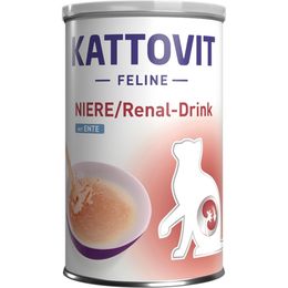 Kattovit Katzensnack 'Feline' Niere/Renal-Drink mit Ente Adult 135 g