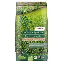 toom Sport- und Spielrasensaat 5 kg f&uuml;r ca. 200 m&sup2;