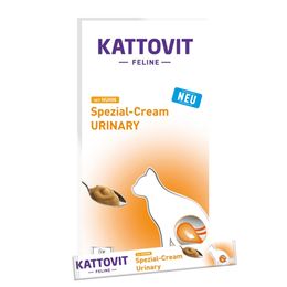Kattovit Katzennassfutter 'Feline' Spezial-Cream Urinary mit Huhn Adult 6 x 15 g