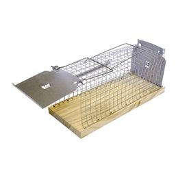 SWISS INNO Holz-Rattenk&auml;fig 'Classic' eckig 29 x 12 x 13 cm