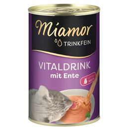 Miamor Katzennassfutter 'Trinkfein' Vitaldrink mit Ente 135 ml