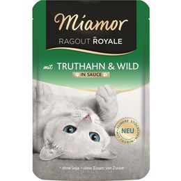 Miamor Katzennassfutter 'Ragout Royal' Truthahn & Wild in Sauce Adult 100 g