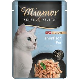 Miamor Katzennassfutter 'Feine Filets' Thunfisch in Sauce Adult 100 g