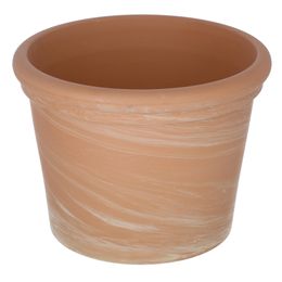 Pflanzgef&auml;&szlig; terrakottafarben 28 cm
