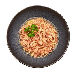 Katzennassfutter 'Nr. 2 Thunfisch Huhn Shrimps' 80 g