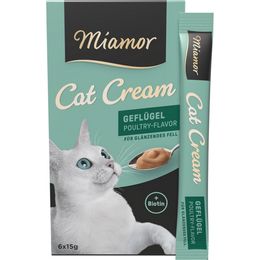 Miamor Katzennassfutter 'Cat Cream' Gefl&uuml;gel Adult 6 x 15 g