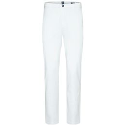 MEYER Herren Chinohose "M5 Chino 9-6001", wei&szlig;, Gr. 34, uni, Obermaterial: 98% Baumwolle CO. 2% Elasthan EL., Hosen, M5 Serie