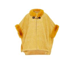 OSHA Cape Damen Gr&ouml;&szlig;e M honig / wei&szlig;