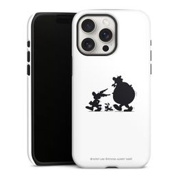 DeinDesign iPhone 15 Pro Max Handy Panzer Handyh&uuml;lle robuste Outdoor H&uuml;lle Schutzh&uuml;lle gl&auml;nzend Official Licensed Product Obelix Asterix Tough Case