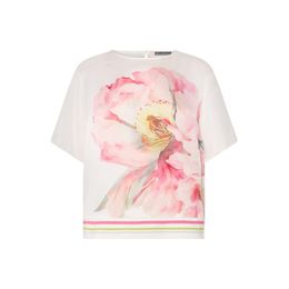 Betty Barclay Damen Schlupfbluse "Damen mit Rippb&uuml;ndchen"patch cream, ros&eacute;, Gr. 44, Obermaterial: 100% Viskose, Blusen
