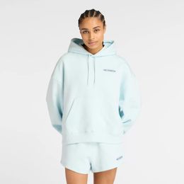 New Balance Sweatshirt Damen Gr&ouml;&szlig;e XS blau / hellblau / rot
