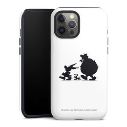 DeinDesign iPhone 12 Pro Handy Panzer Handyh&uuml;lle robuste Outdoor H&uuml;lle Schutzh&uuml;lle matt Official Licensed Product Obelix Asterix Tough Case