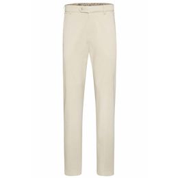 MEYER Herren Chinohose "Roma", beige, Gr. 36, uni, Obermaterial: 97% Baumwolle CO. 3% Elasthan EL., Hosen, mit Franz&ouml;sischen Seitentaschen
