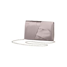 Vera Mont Damen Abendtasche "Damen unifarben", bunt, Satin, Polyester, Taschen, Falten