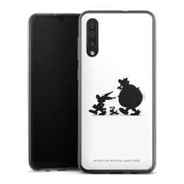 DeinDesign Galaxy A50 Handy Silikon H&uuml;lle Case transparent Handyh&uuml;lle Official Licensed Product Obelix Asterix Silikon Case