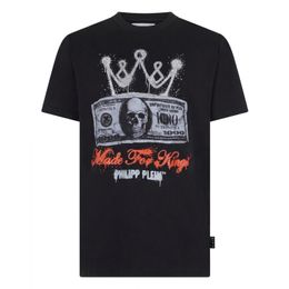 Philipp Plein Kurzarm-Rundhals-T-Shirt